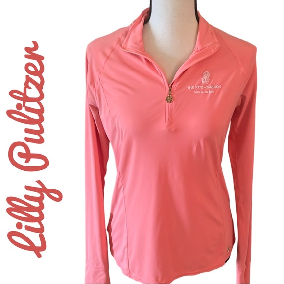 Lilly Pulitzer | Tops | Lilly Pulitzer Luxletic Ritz Carlton Coral Top ...